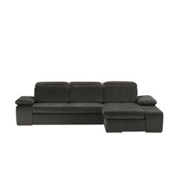 switch Ecksofa aus Mikrofaser Avilla ¦ schwarz ¦ Maße (cm): B: 285 H: 86 T: 187