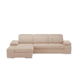 Switch Refresh Ecksofa Avilla ¦ rosa/pink ¦ Maße (cm): B: 285 H: 86 T: 187