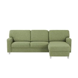 Smart Ecksofa Valencia ¦ grün ¦ Maße (cm): B: 253 H: 90 T: 173