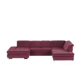 Lounge Collection Wohnlandschaft Spencer ¦ lila/violett ¦ Maße (cm): B: 382 H: 84 T: 260