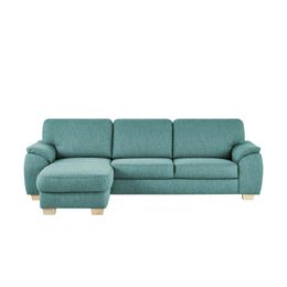 Smart Ecksofa Valencia ¦ türkis/petrol ¦ Maße (cm): B: 281 H: 90 T: 173