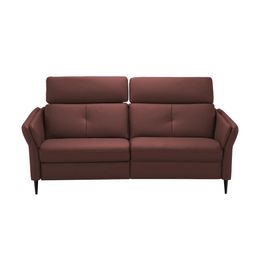 Höffner Sofa 3-Sitzig Cedrik ¦ rot ¦ Maße (cm): B: 198 T: 95