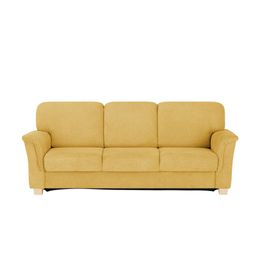 Smart Sofa Valencia ¦ gelb ¦ Maße (cm): B: 224 H: 90 T: 93