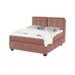 Jette Home Boxspringbett Jette Pillow ¦ rot ¦ Maße (cm): B: 182 H: 140,5