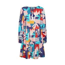 Esprit Strandkleid Strandkleid mit mehrfarbigem Print