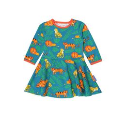 Toby tiger Shirtkleid Skater Kleid mit Raubkatzen Print