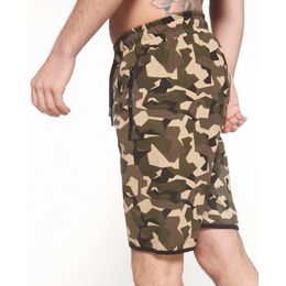 John Kayna Shorts Herren Jogging Hose Jogger Streetwear Camouflage (Kurze Hose Bermudas Sweatpants