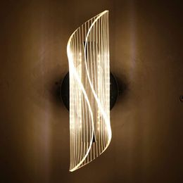 Moderne LED-Wandleuchte Spiraldesign aus weißem Aluminium verstellbares Licht für Schlafzimmer, Wohnzimmer und mehr - Aiskdan