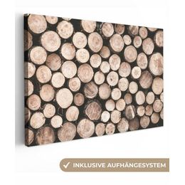 OneMillionCanvasses® OneMillionCanvasses® Leinwandbild Baumstämme