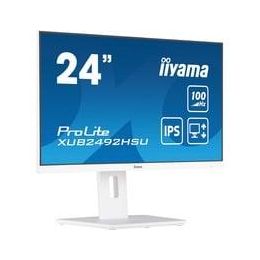 iiyama ProLite XUB2492HSU-W6, LED-Monitor 60.5 cm (23.8 Zoll), wei&szlig; (matt), FullHD, IPS, AMD Free-Sync, 100Hz Panel