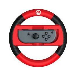 HORI Mario Kart 8 Deluxe Joy-Con Lenkrad Mario, Halterung rot/schwarz Geeignet für: Spielkonsole