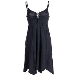 Vishes Sommerkleid Leichtes Sommerkleid mit verstellbaren Trägern Tunika