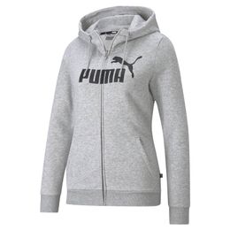 Puma ESS Logo Full-Zip Hoodie Damen Sweatjacke