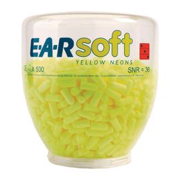 Gehörschutzstöpsel E-A-RSoft™ Yellow Neons Refill en 352-2 snr 36 dB 500 Paar / Dispenser - 3M