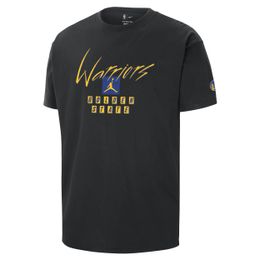 Golden State Warriors Courtside Statement Edition Jordan Max90 NBA-T-Shirt für Herren - Schwarz