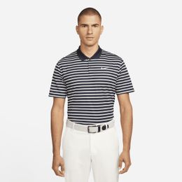 Nike Dri-FIT Victory gestreiftes Golf-Poloshirt für Herren - Blau