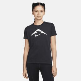 Nike Trail Dri-FIT-T-Shirt für Damen - Schwarz