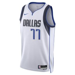 Dallas Mavericks Association Edition 2022/23 Nike Dri-FIT NBA Swingman Trikot für Herren - Weiß