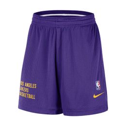 Los Angeles Lakers Nike NBA Mesh-Shorts für Herren - Lila