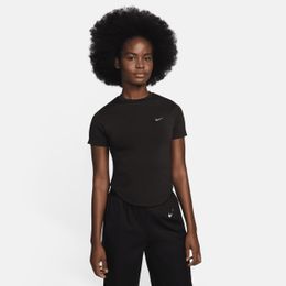 Nike Running Division Dri-FIT ADV Kurzarm-Laufoberteil für Damen - Braun