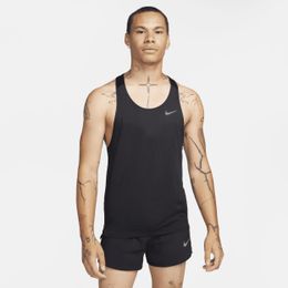 Nike Fast Dri-FIT Lauf-Singlet für Herren - Schwarz