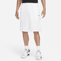 Nike Icon Dri-FIT Basketballshorts für Herren (ca. 30 cm) - Weiß