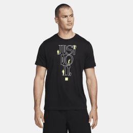 Nike Fitness-T-Shirt für Herren - Schwarz