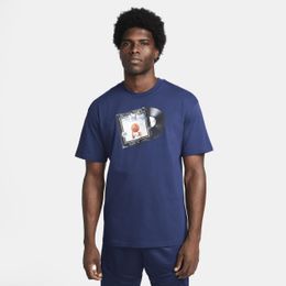 Nike Max90 Basketball-T-Shirt für Herren - Blau