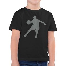 Shirtracer T-Shirt Basketballspieler (1-tlg) Kinder Sport Kleidung