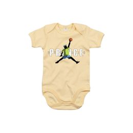 Blondie & Brownie Blondie & Brownie Strampler Kinder Baby Fresh Prince Bel Air Basketball mit Druckknopf