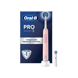 Oral-B Elektrische Zahnbürste Pro3 Pink + Extra Brush Head