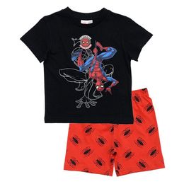 MARVEL Pyjama Spiderman Kinder Jungen Kurzarm Schlafanzug Gr. 98 bis 110
