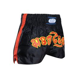 BAY-Sports Sporthose Thaiboxhose Thaiboxen Hose Shorts Muay Thai Kick (1-tlg) Kixkboxen