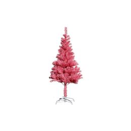 Mojawo Künstlicher Weihnachtsbaum Weihnachtsbaum 60/150/180 cm inkl Ständer Pink