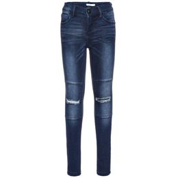 name it Skinny-fit-Jeans name it Mädchen Skinny Stretch-Jeans mit Knee-Cuts