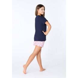 Merry Style Schlafanzug Mädchen Schlafanzüge Kurz aus Baumwolle Pyjama Set MS10-265