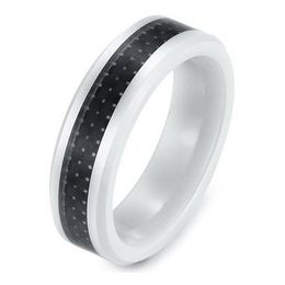 Vivance Partnerring Carbon Ceramic Ring "WHITE"