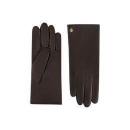Roeckl Lederhandschuhe Leder-Handschuhe Futtermix aus Wolle und Kaschmir