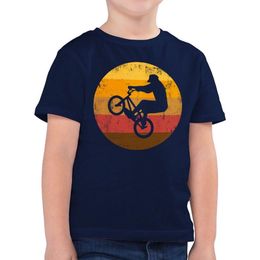 Shirtracer T-Shirt BMX Jump Kinder Sport Kleidung