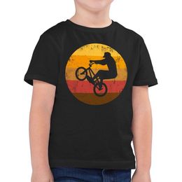 Shirtracer T-Shirt BMX Jump Kinder Sport Kleidung