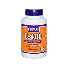 Now Foods E-400 IU 100 % natürliches d - alpha Tocopheryl 250 Softgels []