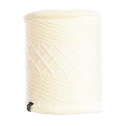 Buff Loop-Schal in Creme - (L)29 x (B)27 cm