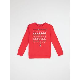 Coccodrillo Sweatshirt in Rot - 158