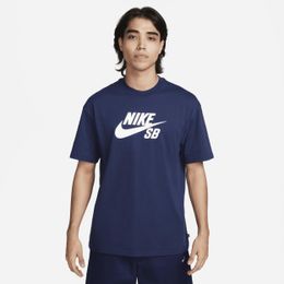 Nike SB Skateboard-T-Shirt mit Logo für Herren - Blau