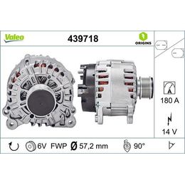 Valeo Lichtmaschine 180 A (439718) für VW Passat B7 Skoda Superb II Sharan Seat