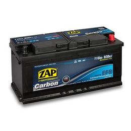 ZAP Starterbatterie CARBON EFB START-STOP 12V, 110Ah, 920A 12V 110Ah 610 05