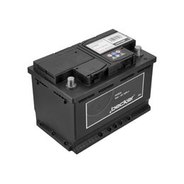 F.BECKER_LINE Starterbatterie - 12 V, 70 Ah, 640 A 12V 70Ah 640A für SKODA VW PEUGEOT FENDT LAND ROVER IVECO VOLVO NISSAN JOHN DEERE RENAULT FIAT CITR