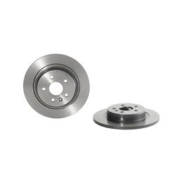 Brembo Bremsscheibe COATED DISC LINE 08.D757.11 VollHinten Rechts Links für OPEL Astra K 1.4 Turbo 1.0 1.6 CDTiMk VII (K) CNG BiTurbo 1.2 1.5 CRDI