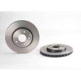 Brembo Bremsscheibe COATED DISC LINE 09.8411.11 InnenbelüftetVorne Rechts Links für MERCEDES-BENZ C-Klasse C 220 CDI 180 200 Kompressor 230 CLK CGI