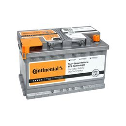 Continental Autobatterie 65Ah 12 V Starterbatterie 650 A Bleisäure Batterie Auto